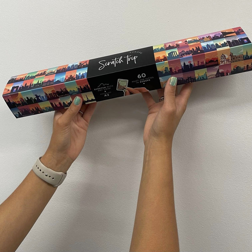 Scratch Off Poster "ScratchTrip - Europe" – Scratchtrip