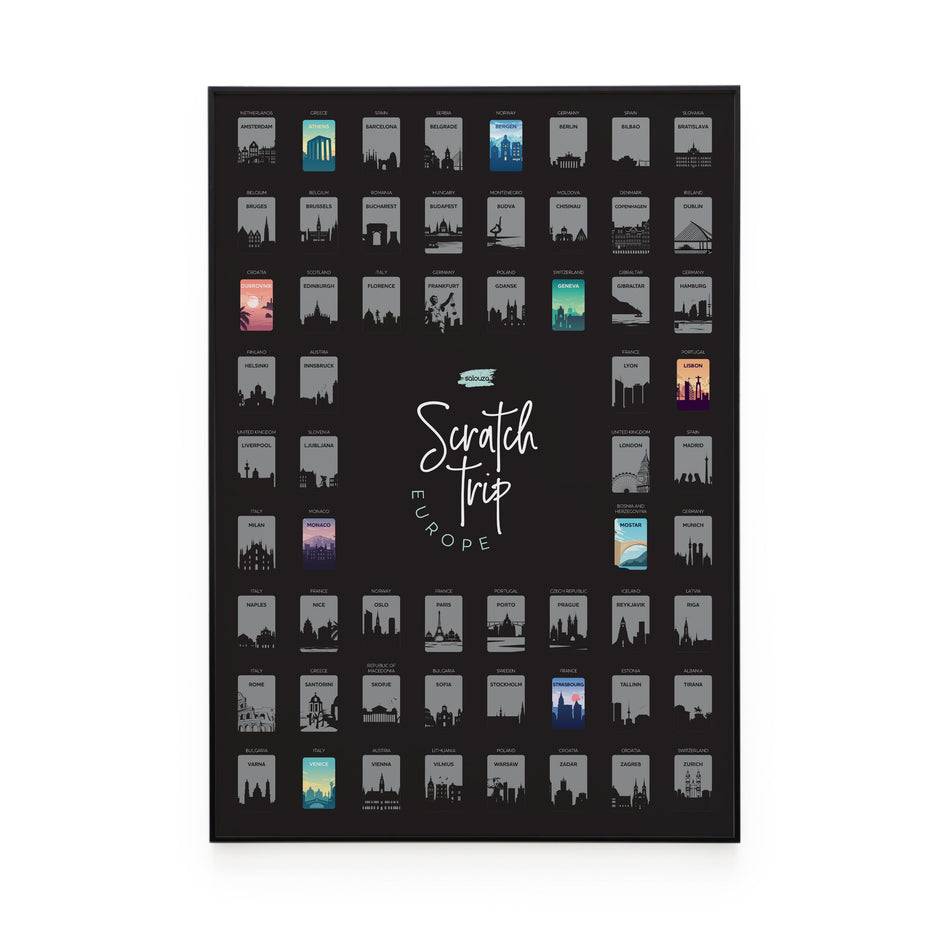 Scratch Off Posters – Scratchtrip