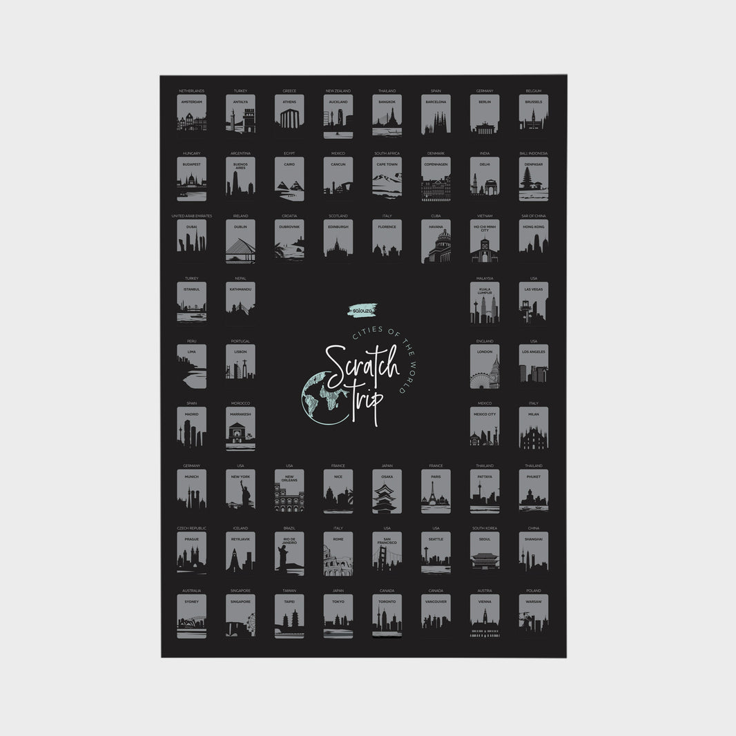 Scratch Off Posters – Scratchtrip