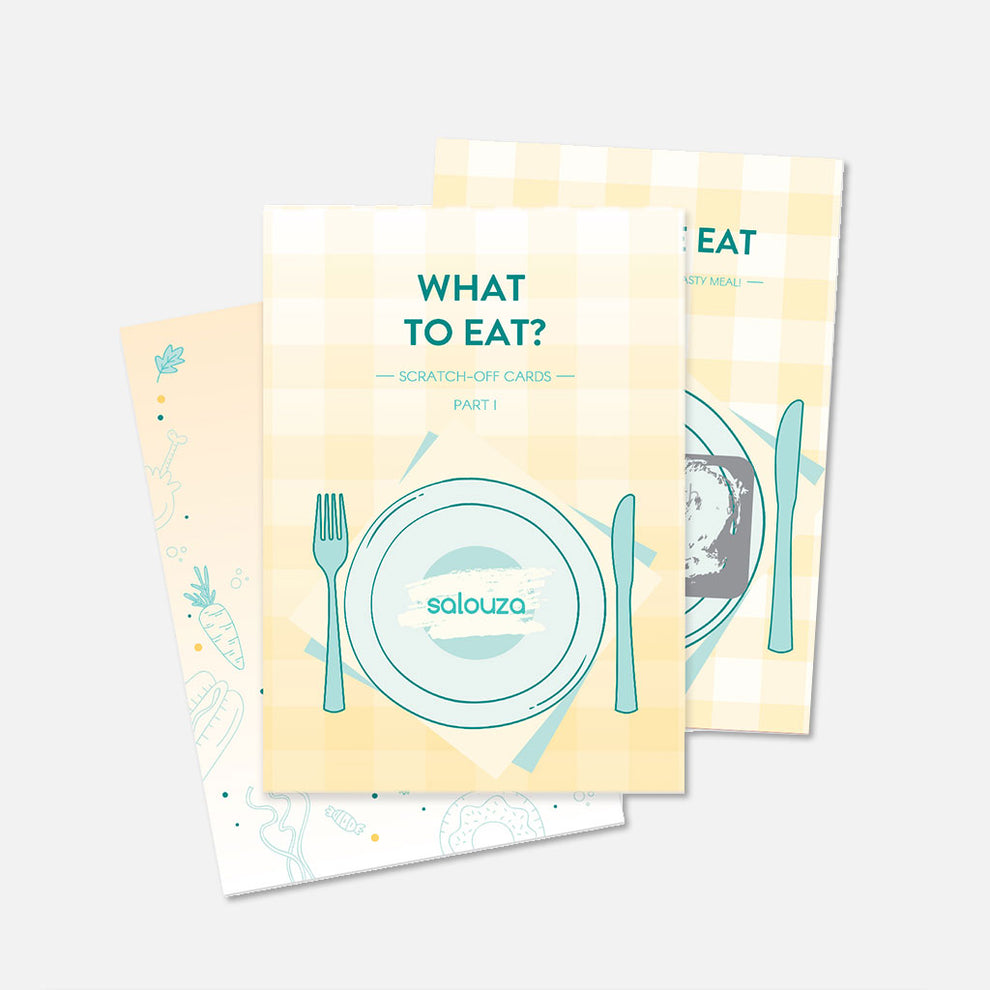 Scratch off cards "What to Eat?" – Scratchtrip